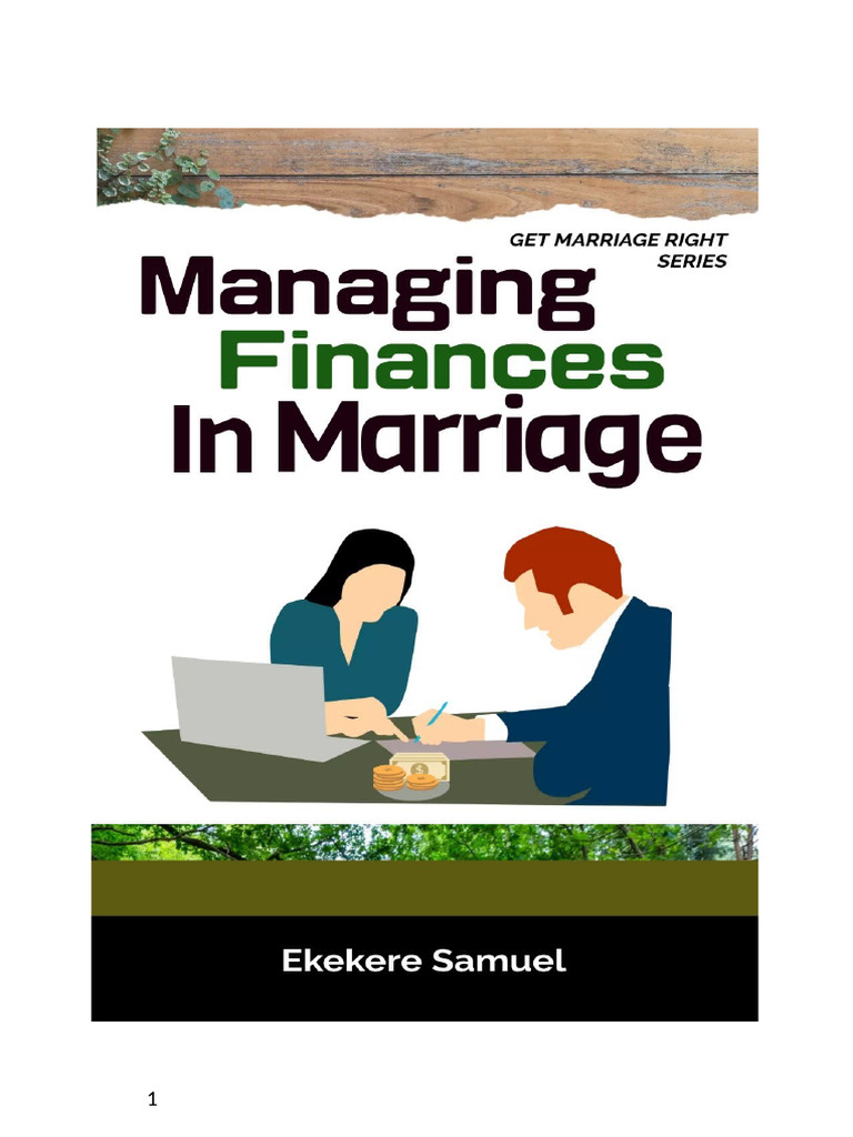 Managing Finances in Marriage | PDF | Wife | Marriage
