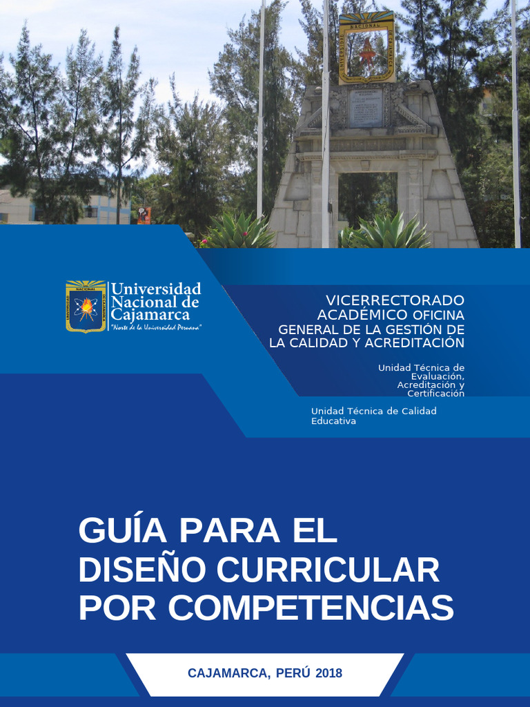 Guia Diseno Curricular Por Competencias | PDF | Plan de estudios