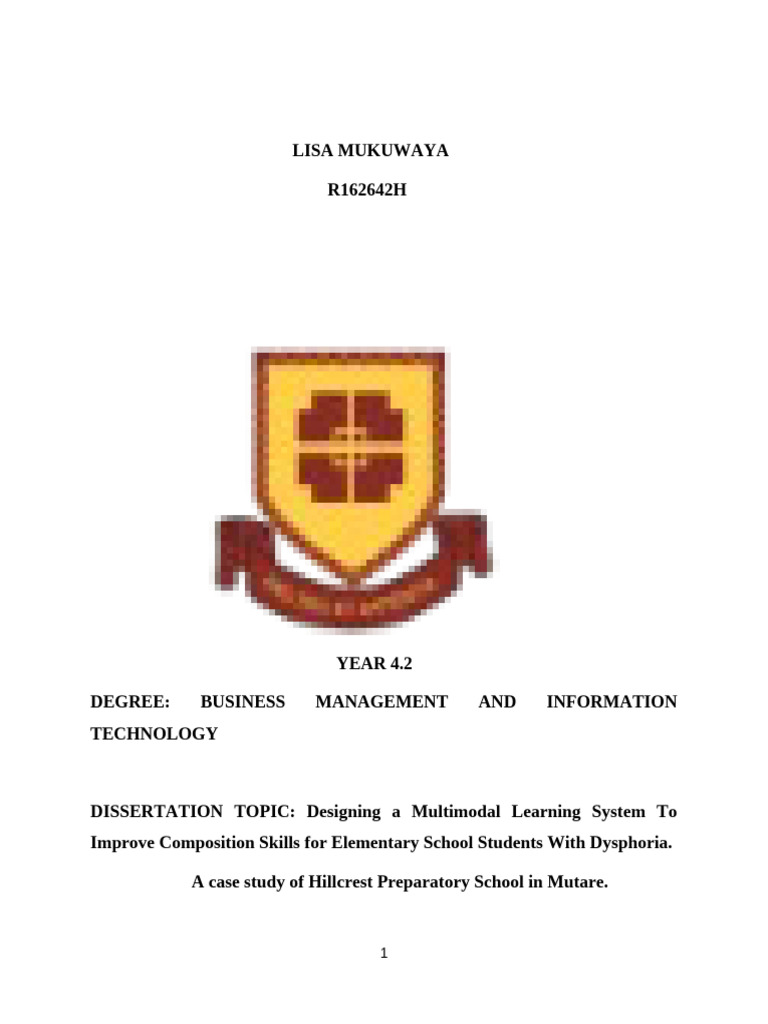 Documentary Lisa Chapter 1 To 5 | PDF | Learning | Methodology