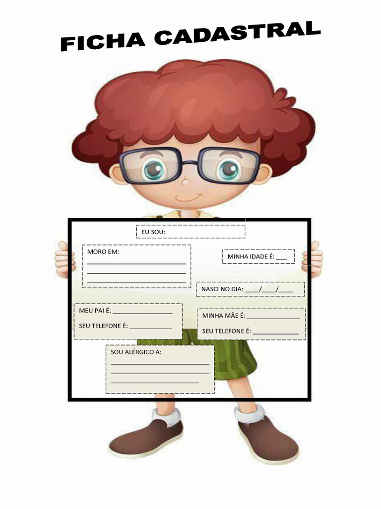ficha cadastral ebd | PDF
