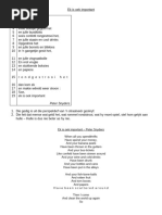 Die Snoek - Gedig Notas | PDF