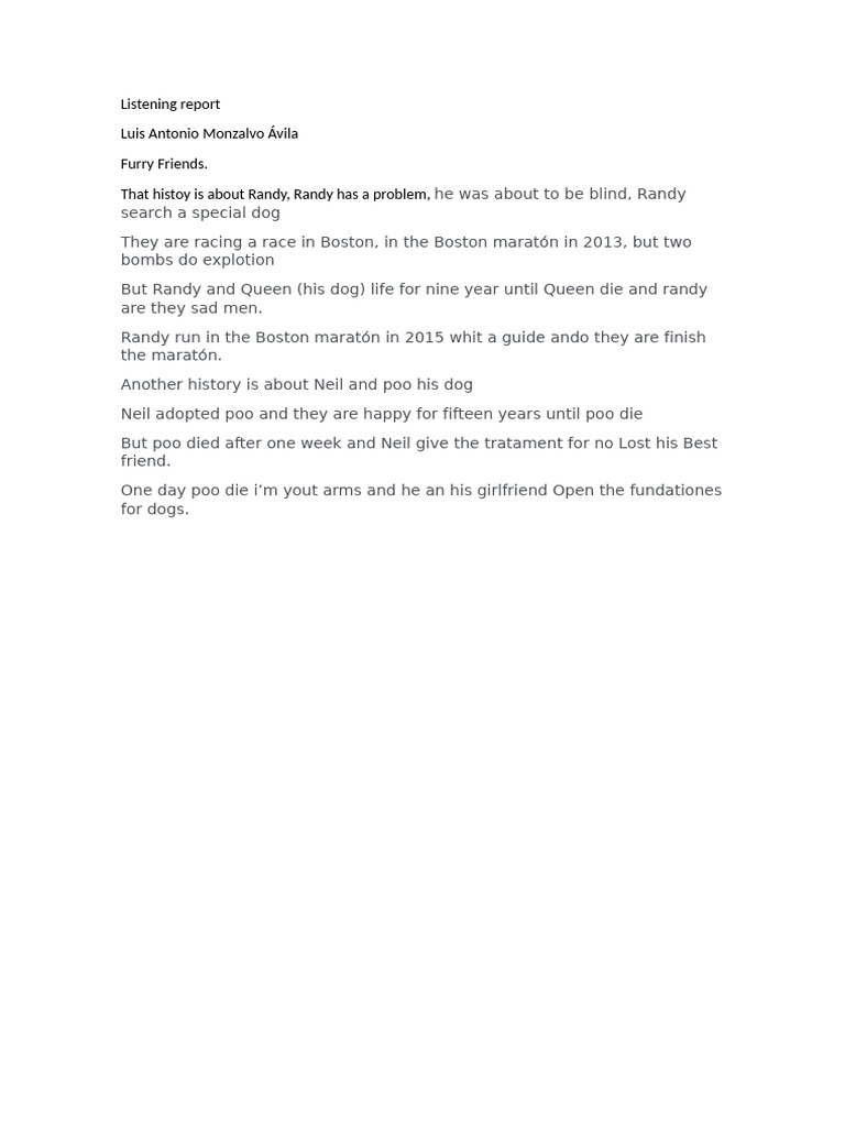 Listening Jsjsjs | PDF