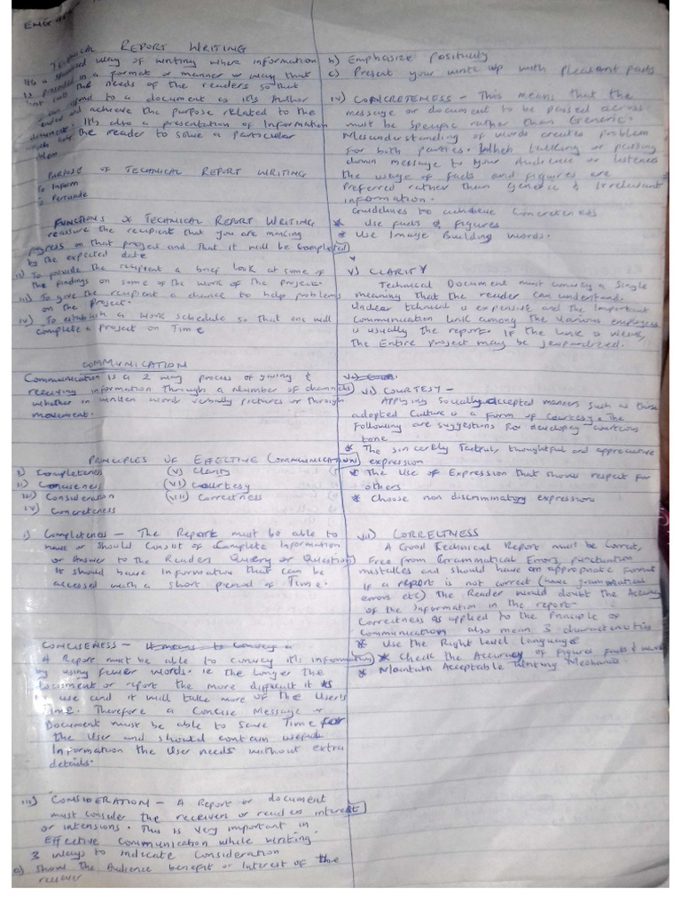 Summary Eng 485 | PDF