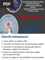 Groupage Sanguin | PDF | Groupe sanguin | Tissu biologique