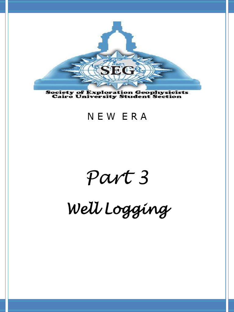 Part - 3 Well Logging | PDF