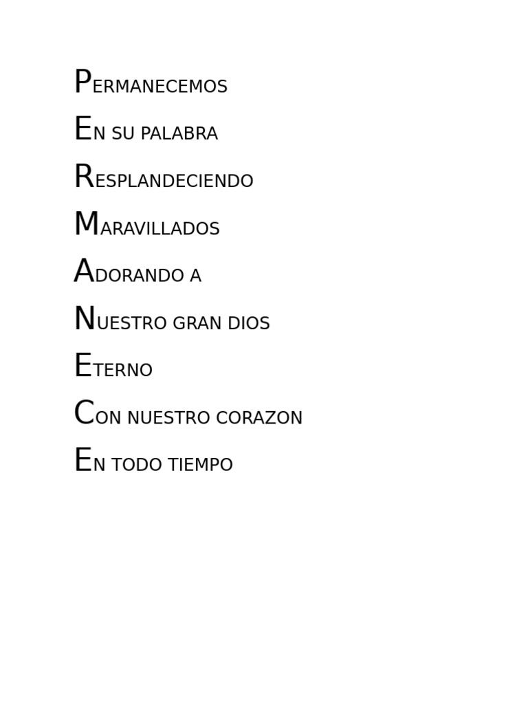 Adoración Eterna a Nuestro Dios | PDF