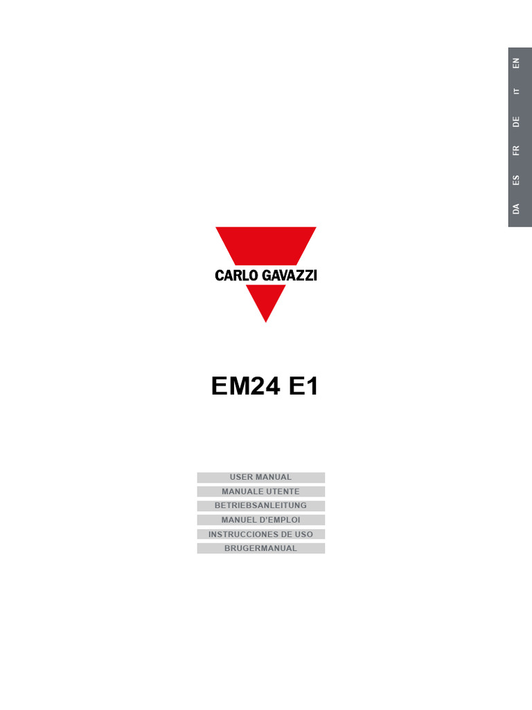 Em24 E1 Im Use | PDF | Ac Power | Computer Network