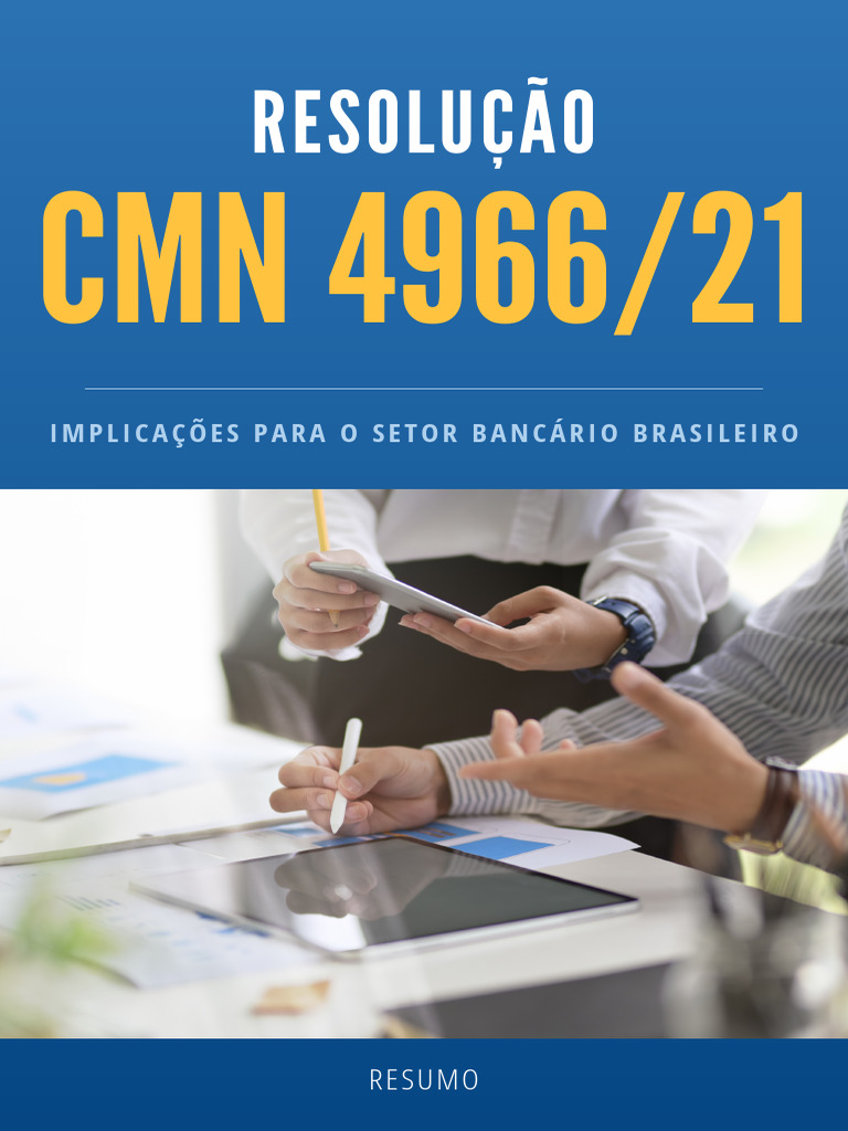 E Book Resumo Resolu o CMN 4966 1735950469 | PDF | Crédito | Finanças e ...