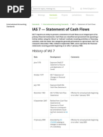 IAS 7: Cash Flow Statement Guide | PDF | International Financial ...