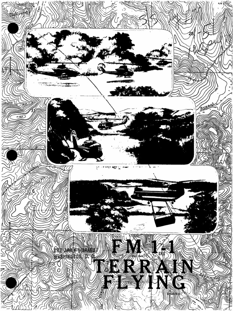 FM 1-1 Terrain Flying | PDF | Military | Anti Aircraft Warfare