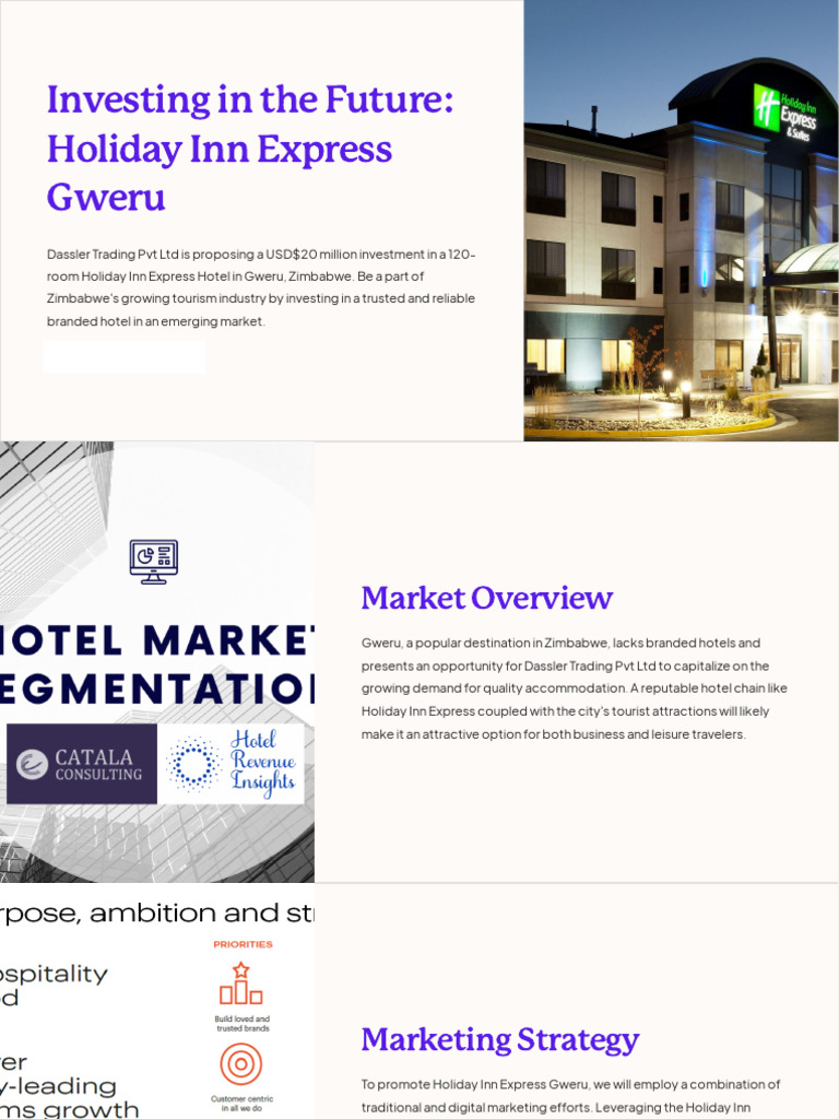 Investor - Pack Investing - in - The Future Holiday Inn Express Gweru ...