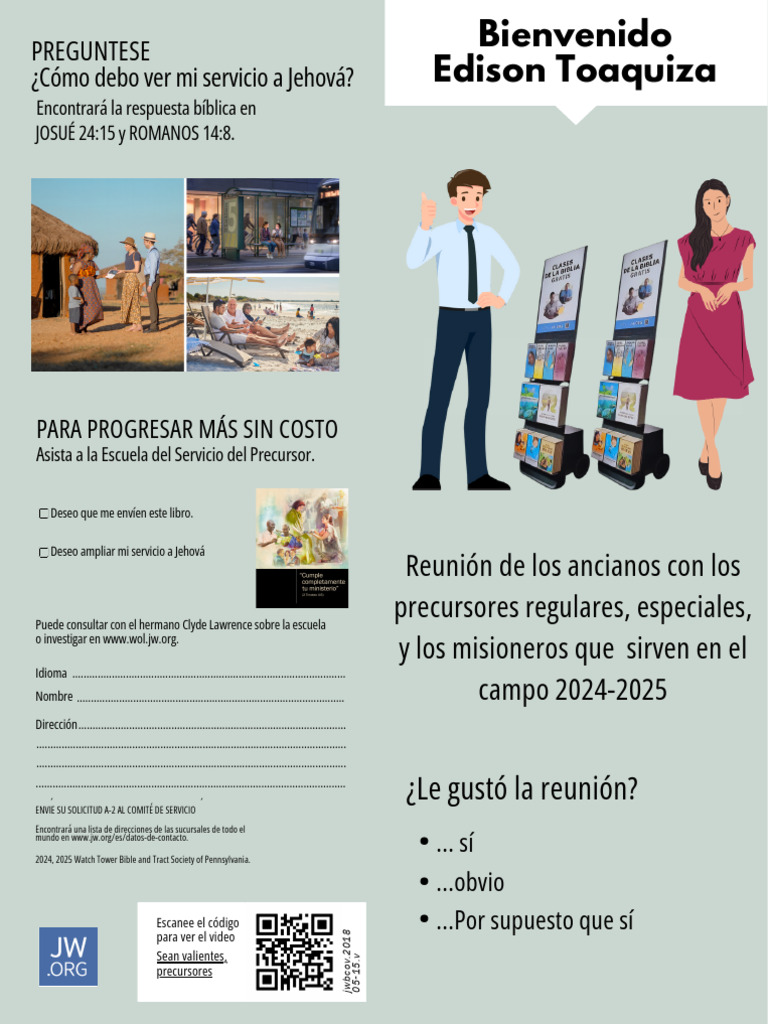 Edison Toaquiza | PDF | Jehová