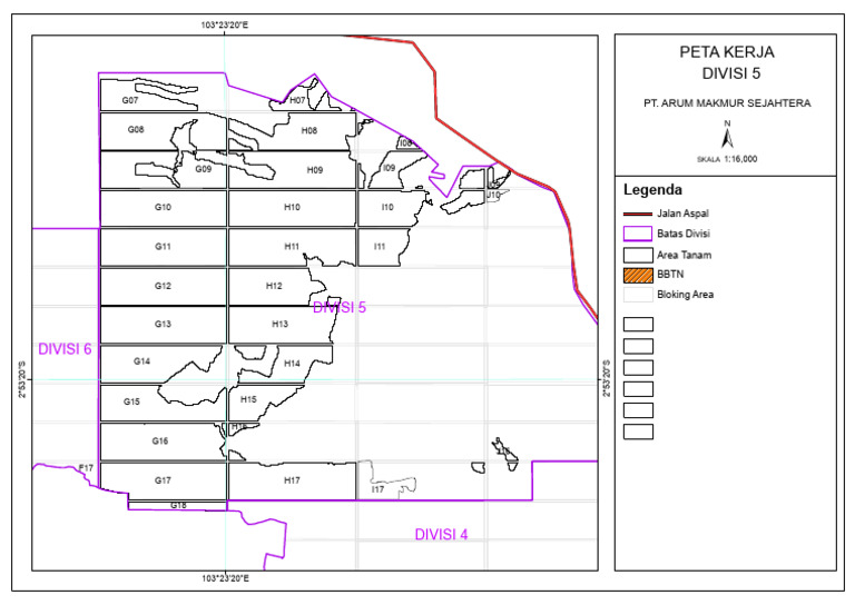 Peta Kerja Divisi 5 | PDF