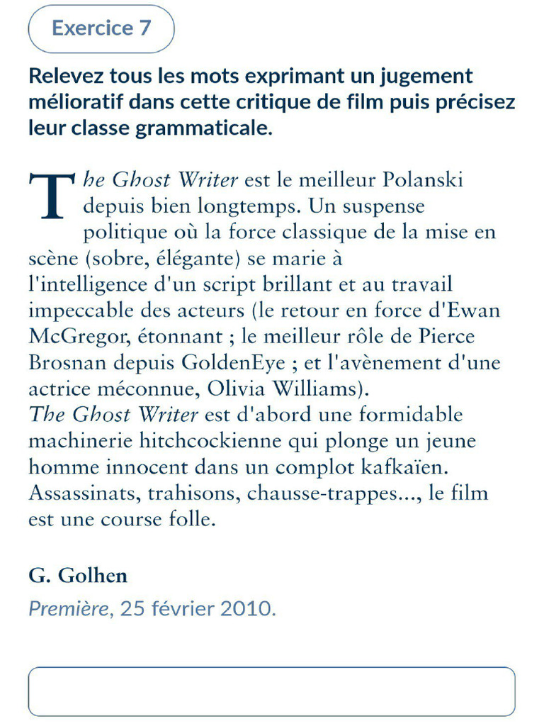 Exercice Modalisation | PDF