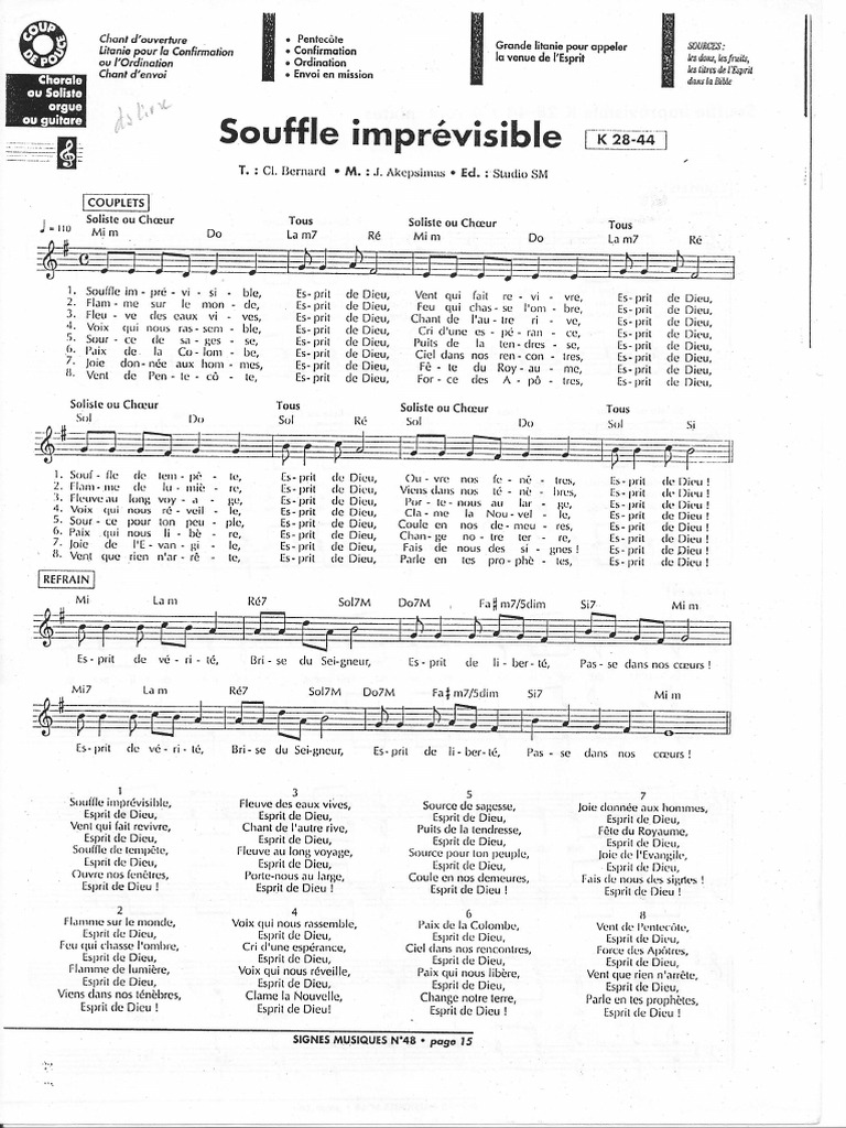 Souffle Imprevisible | PDF