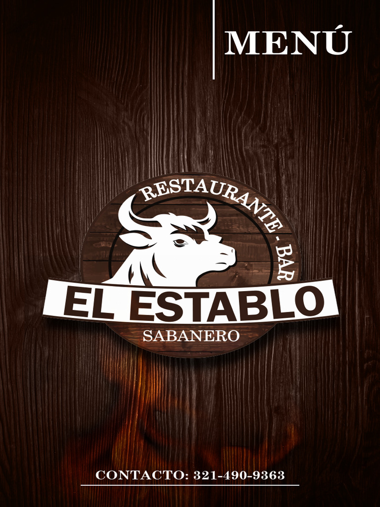 Carta - El Establo Sabanero | PDF | Cocinando | Cocina latinoamericana