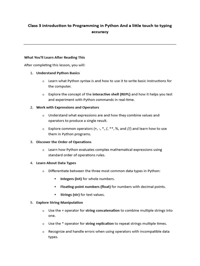 Class3 (BSD) | PDF | String (Computer Science) | Python (Programming Language)
