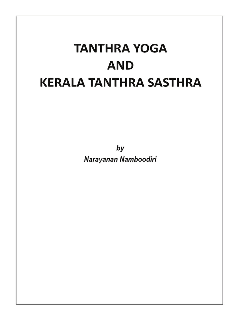 Understanding Kerala Thanthra Practices | PDF | Tantra | Chakra