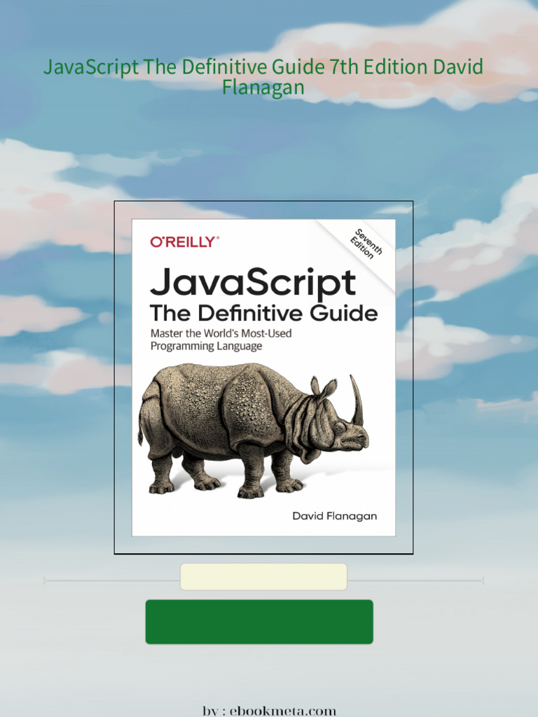 Full Download JavaScript The Definitive Guide 7th Edition David ...
