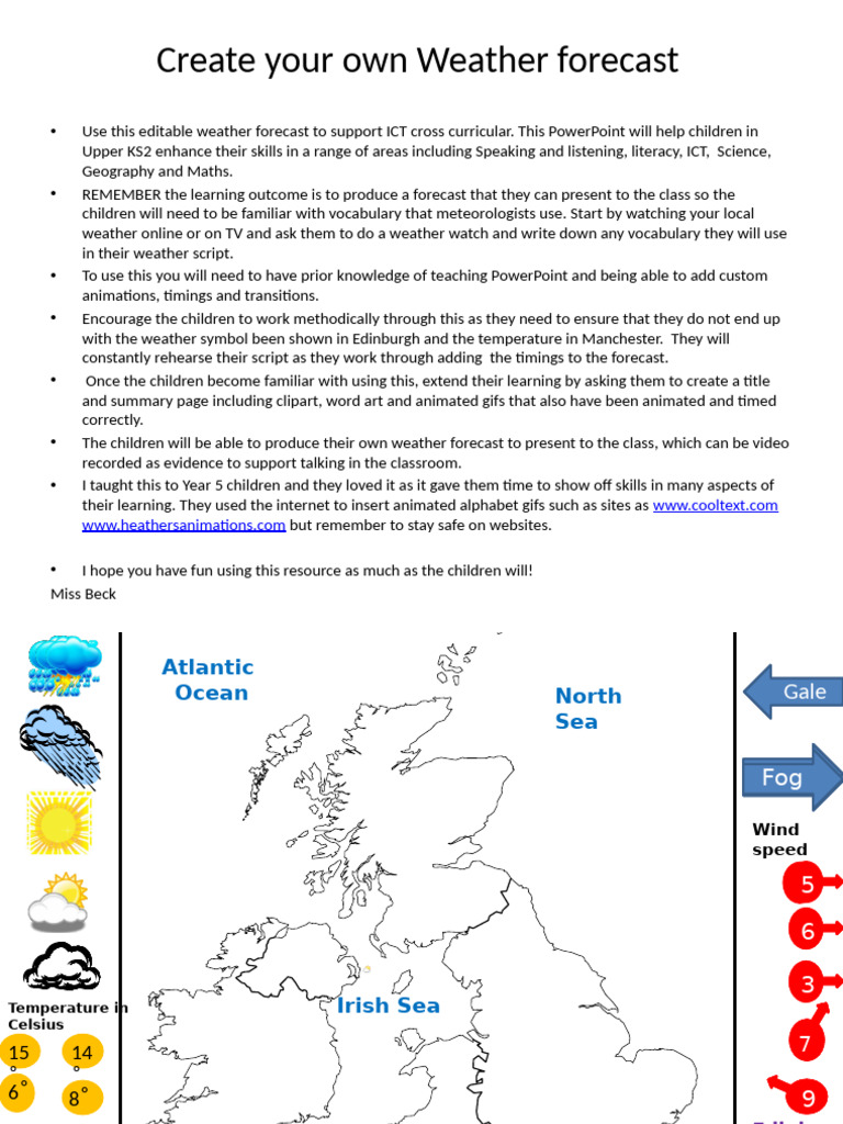 Create Your Own Weather Forecast Tool | PDF | Weather | Weather Forecasting
