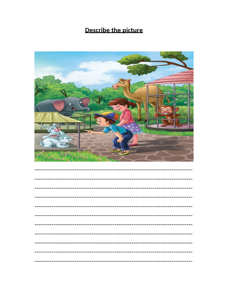 Describe The Picture | PDF