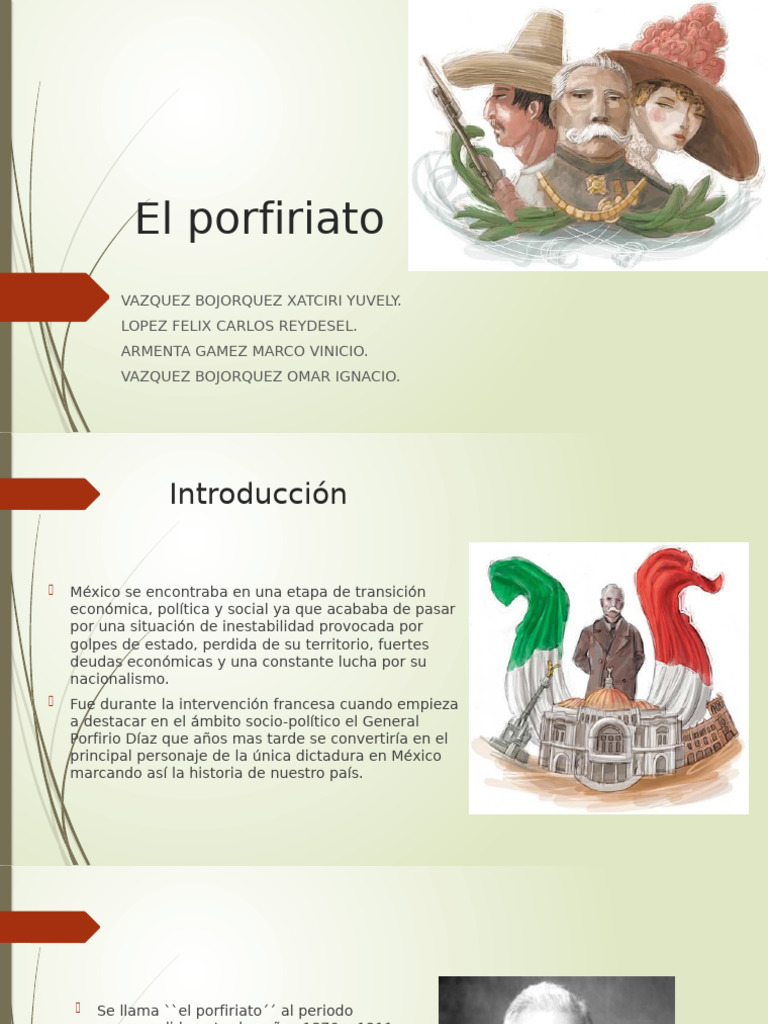 El Porfiriato: Historia y Características | PDF | México