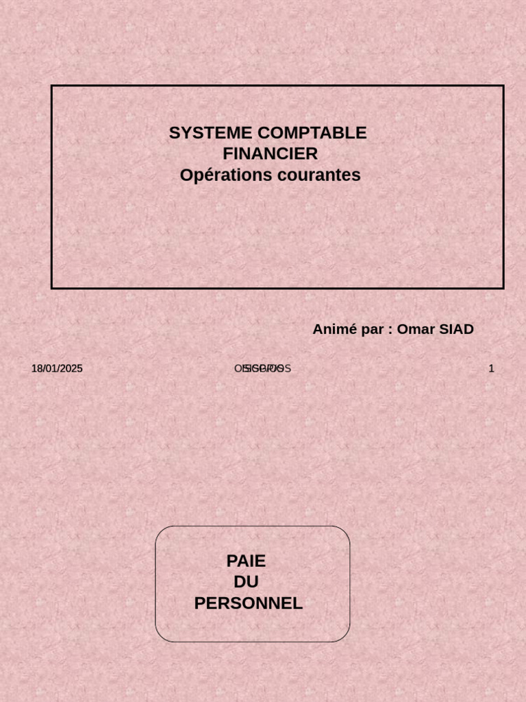 Ecritures Comptables Des Operations Courantes | PDF | Facture | Inventaire