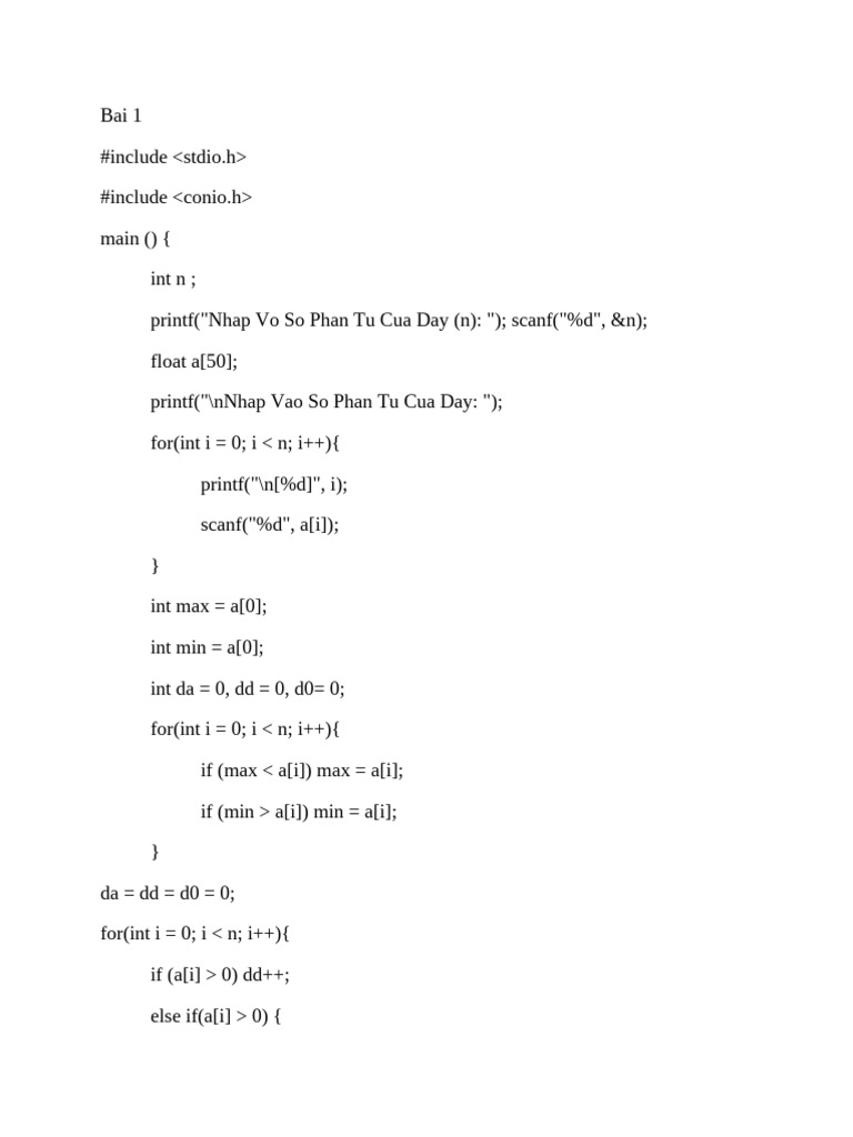 Phao THCNTT Bai 5 | PDF | Computer Programming | Computer Libraries