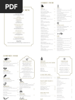 Nammos Restaurant Menu | PDF | Sushi | Salad
