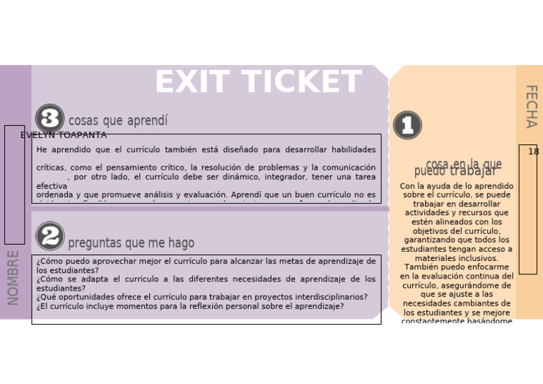 Reflexiones sobre el Currículo Educativo | PDF | Plan de estudios ...