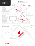 Paper Bindle Template | PDF