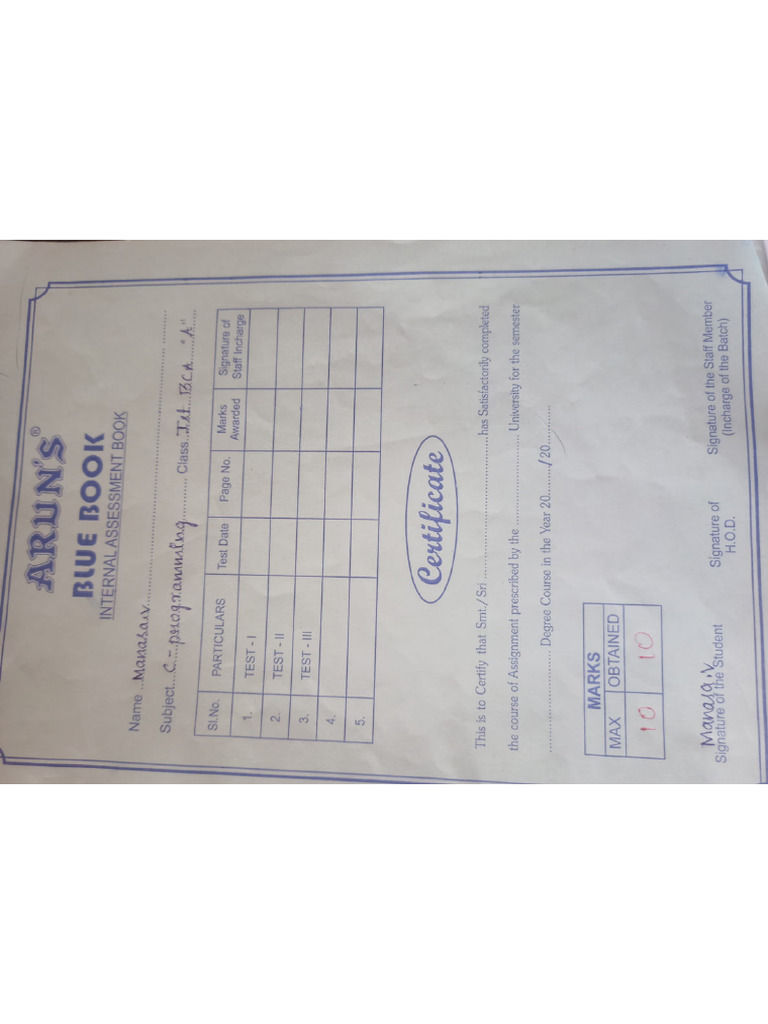 C Programming-1 | PDF