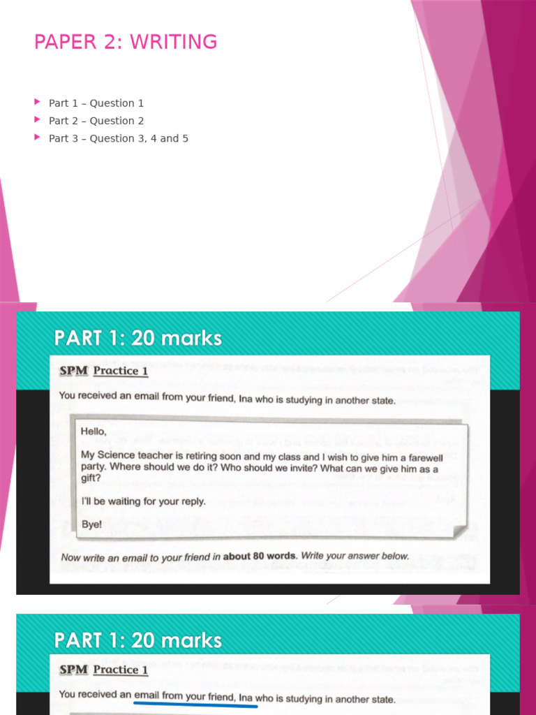 Writing An Email | PDF