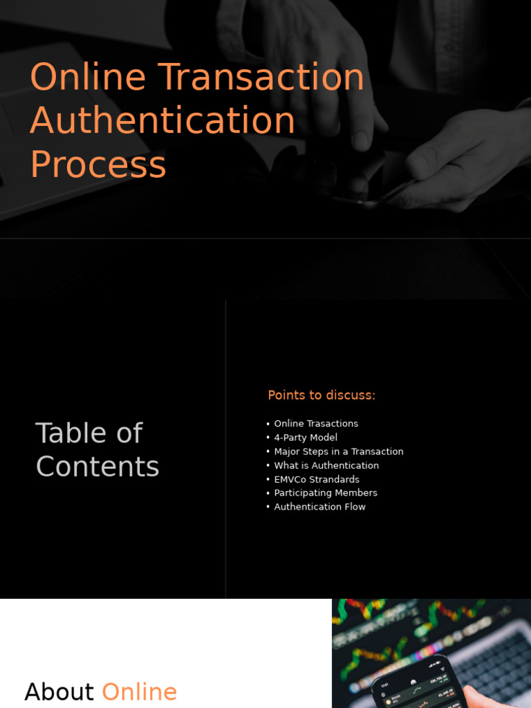 Transaction Authentication Process | PDF | Emv | Financial Technology