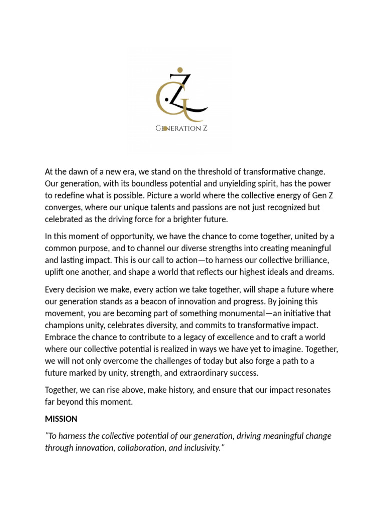 Generation Z | PDF