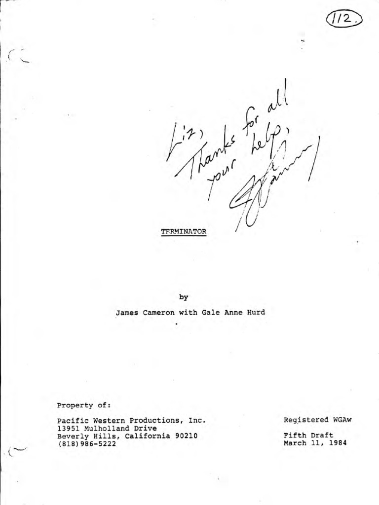 The Terminator | PDF