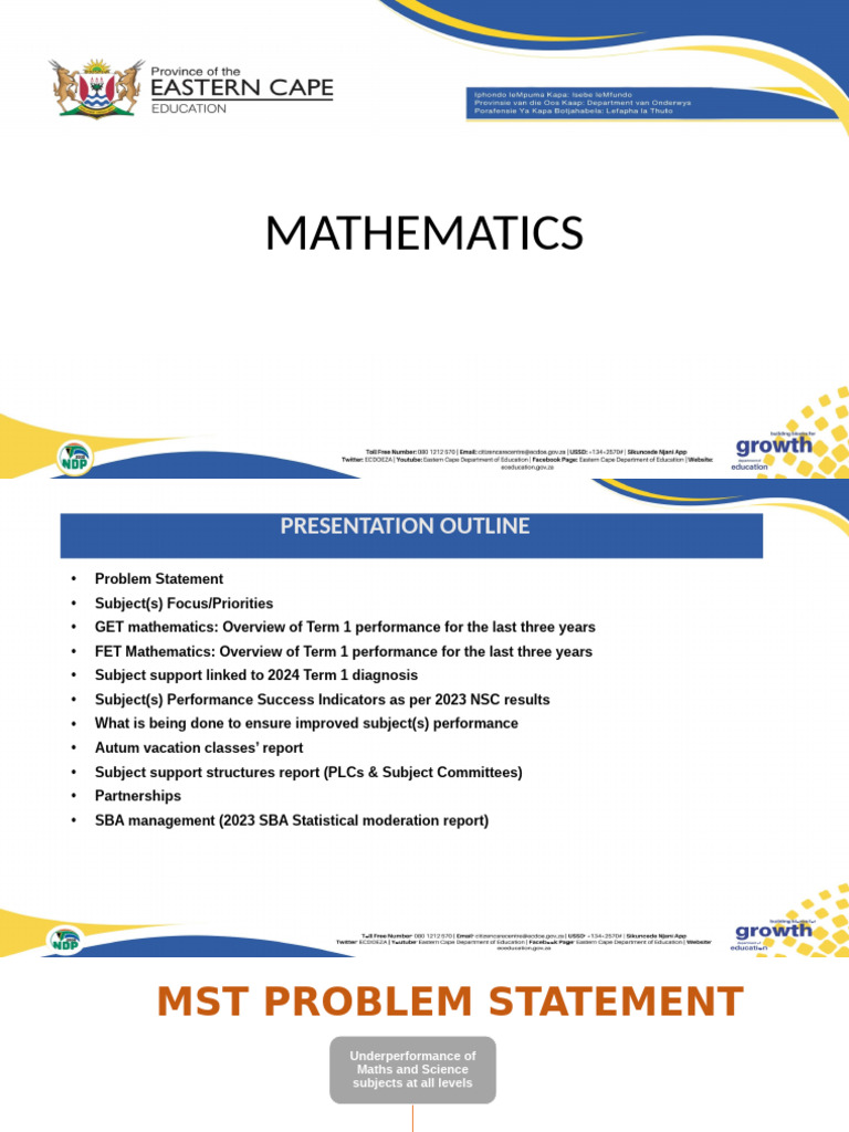 CD Report on Mathematics | PDF | Curriculum | Teachers