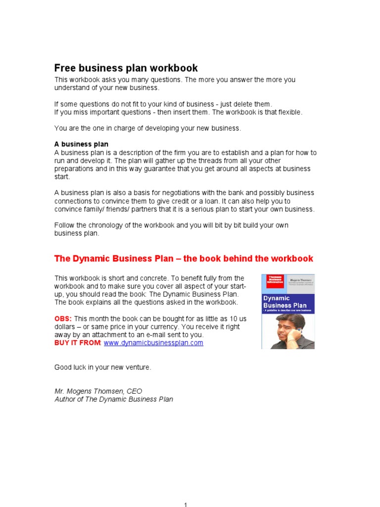 Flexible Business Plan Workbook | PDF | Expense | Market Liquidity