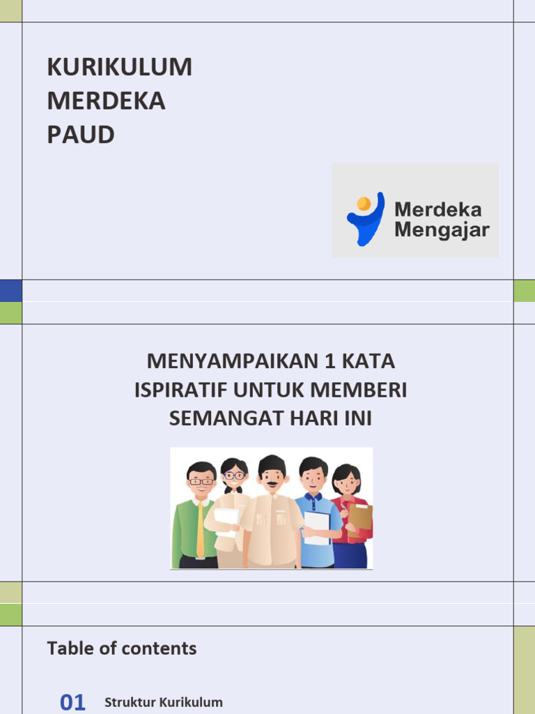 Kurikulum Merdeka Paud (Cp-Tp-Atp) | PDF