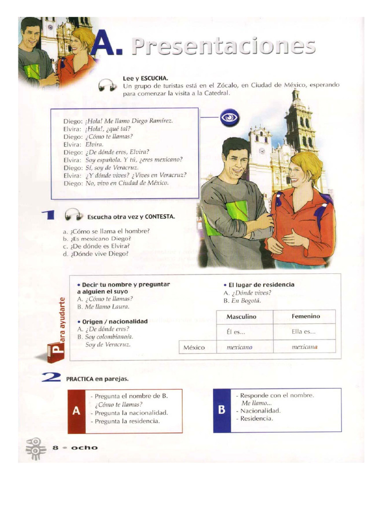 Unidad 01 - Nuevo Ven 1 - Libro Del Alumno | PDF