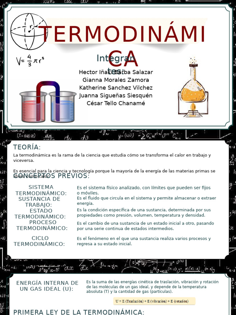 TERMODINAMICA(1) | PDF | Termodinámica | Gases