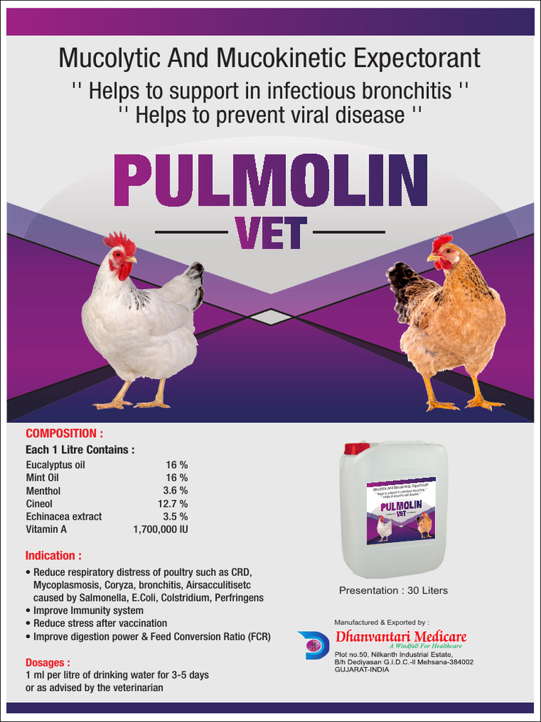 Pulmolin Vet | PDF