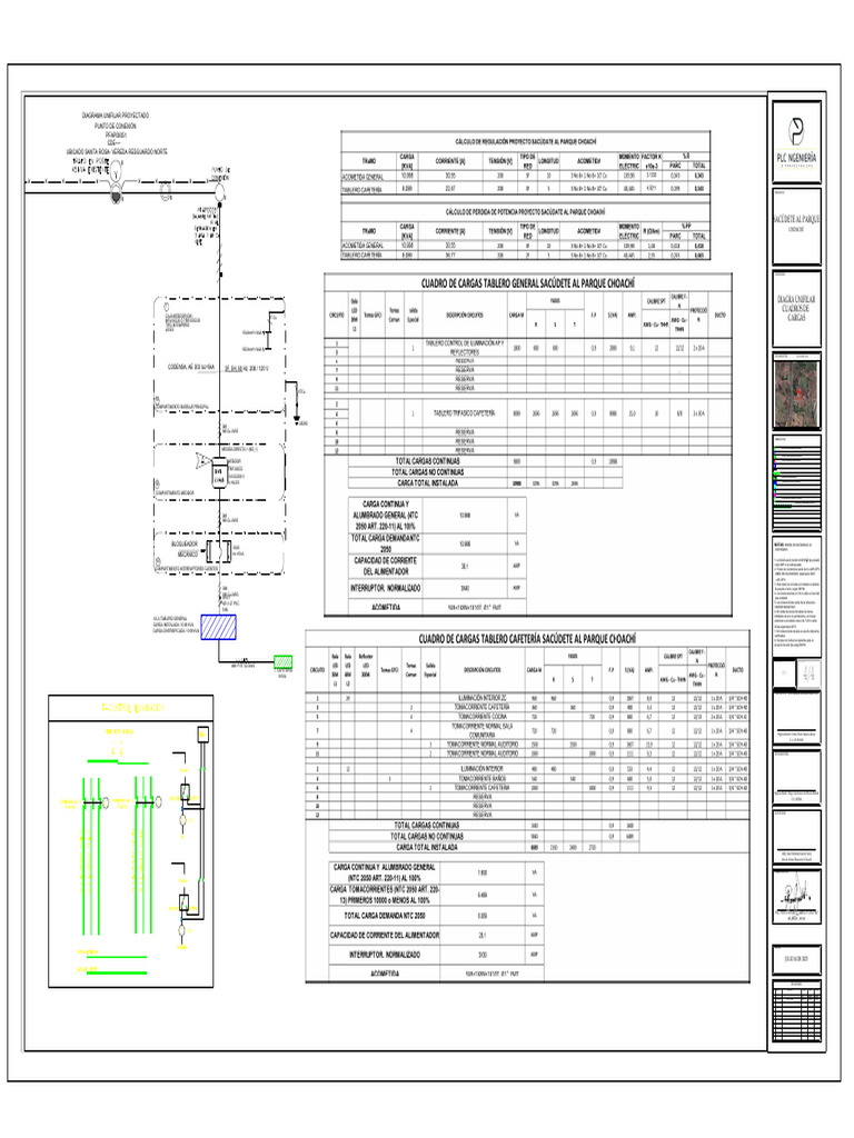 PLANO 4 UNIFILAR | PDF | Equipo eléctrico | Componentes eléctricos
