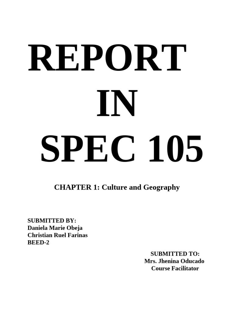 Chapter 1 Spec 105 | PDF | Constructivism (Philosophy Of Education ...