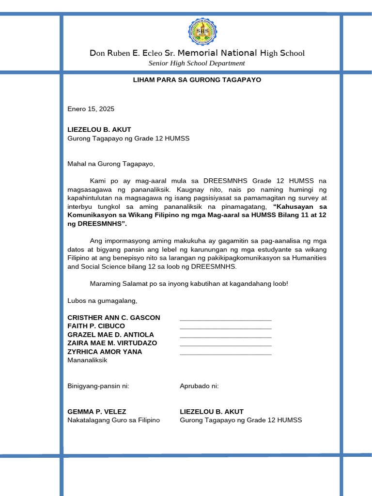 Letter Na Iprint Ugma | PDF