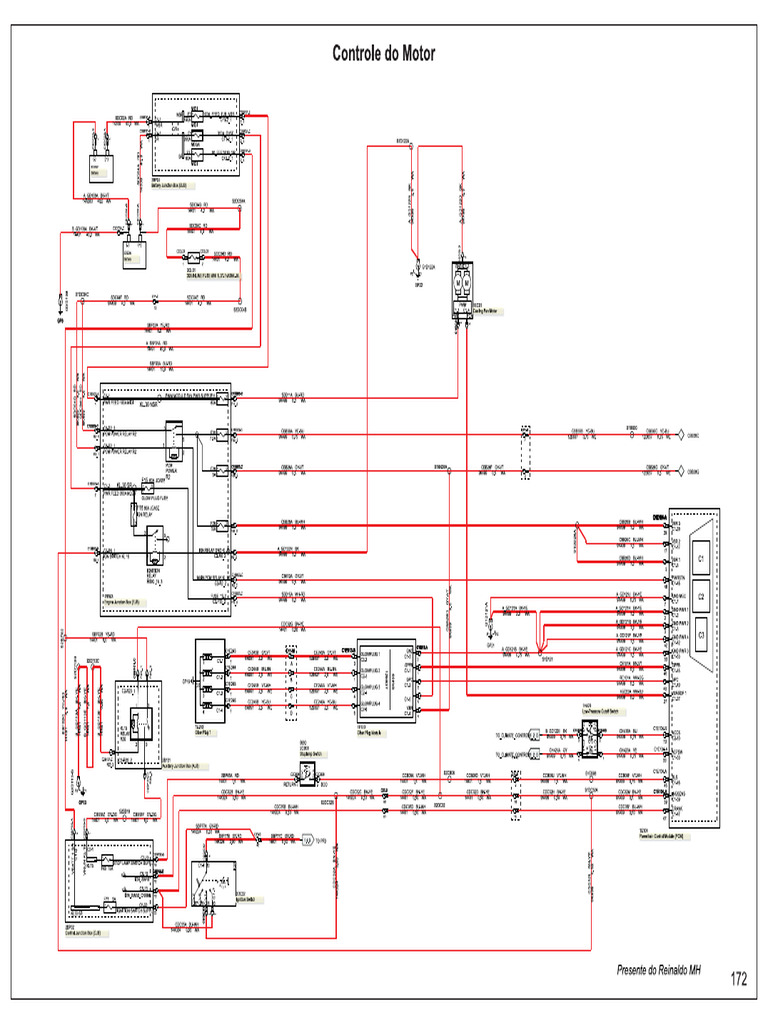 Ford transit esquema elétrico CONTROLE DO MOTOR | PDF
