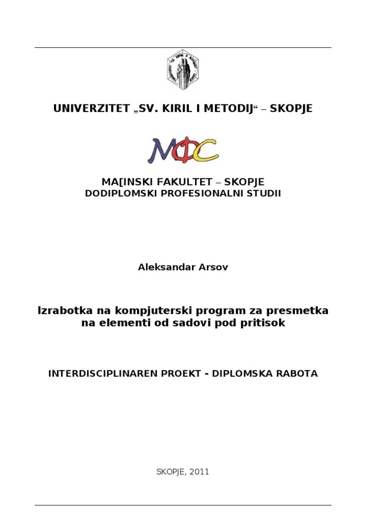 Diplomska | PDF