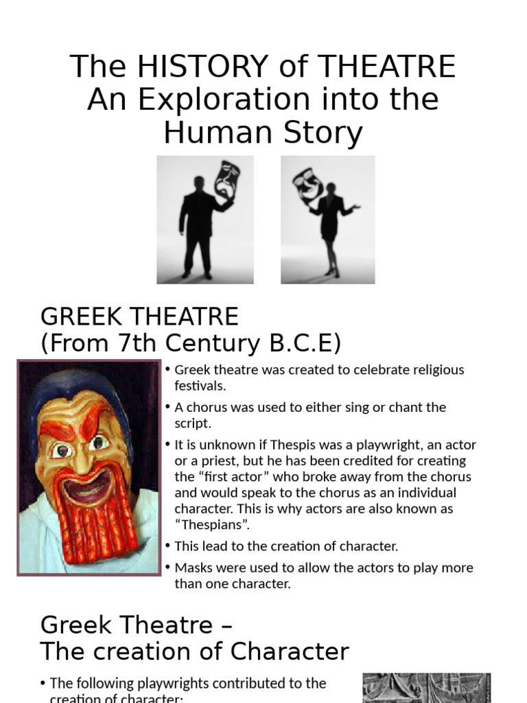 Evolution of Theatre Through Ages | PDF | Theatre | Actor