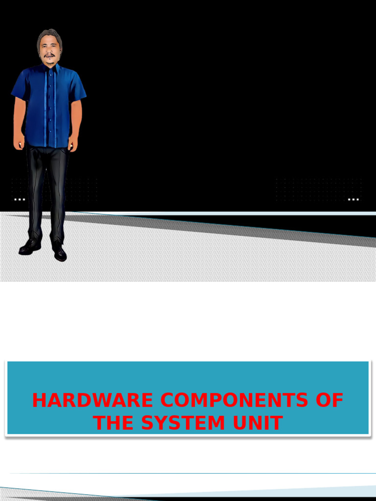 Hardware Components of The System Unit | PDF | Bios | Central ...