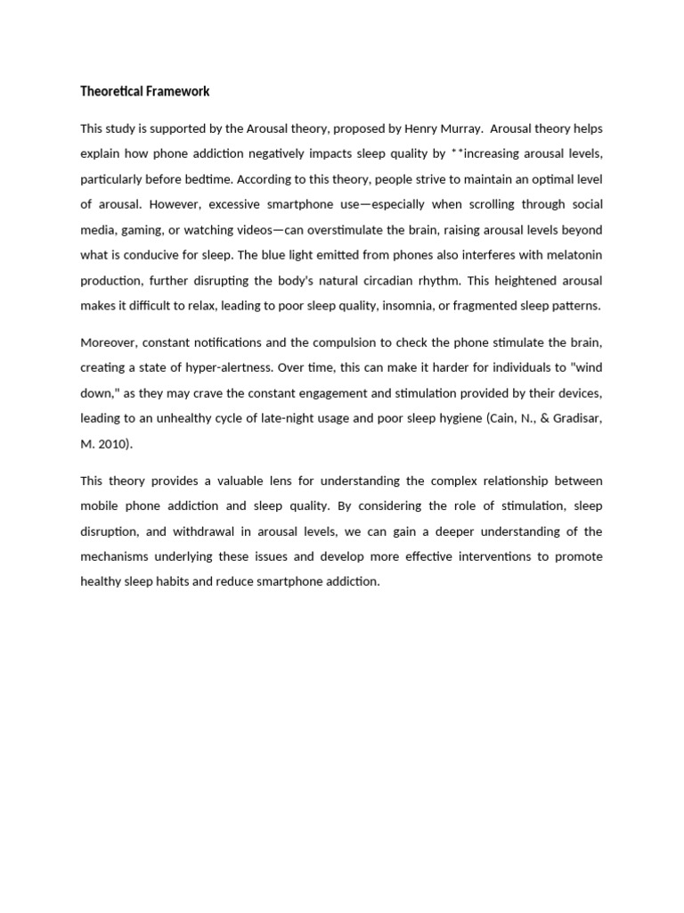 Theoretical Framework Research | PDF